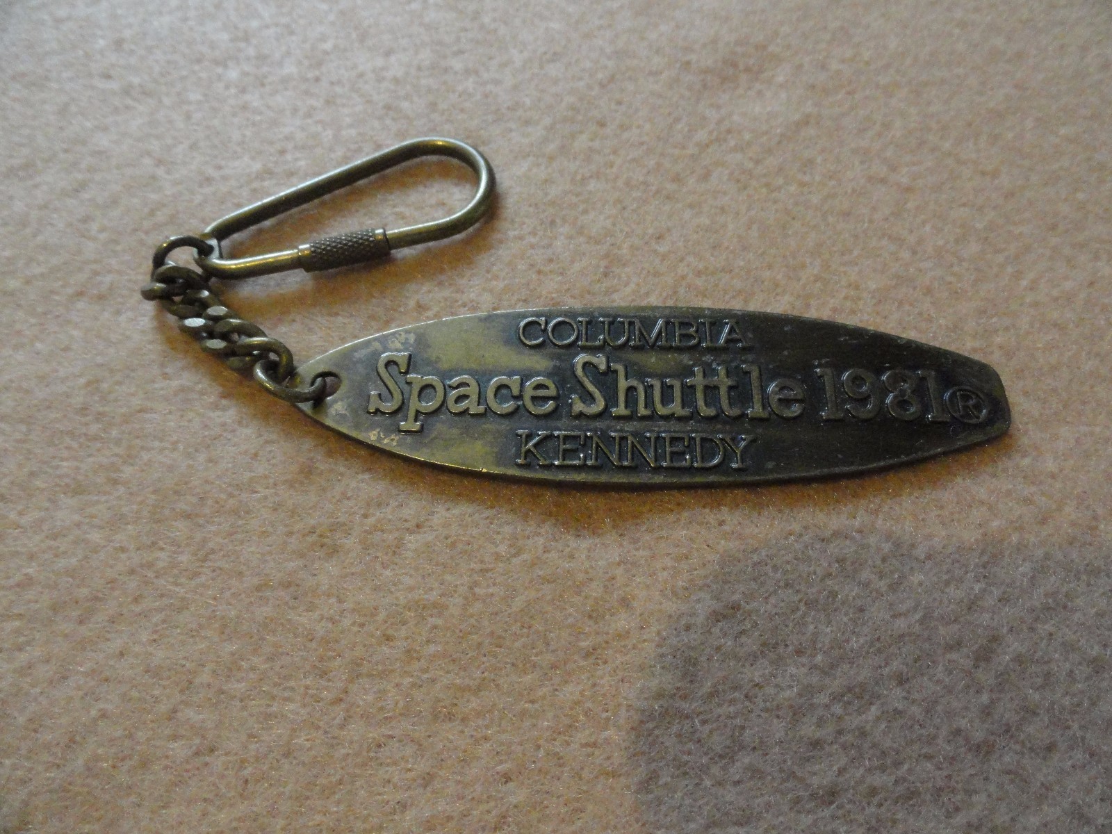 Space Shuttle Columbia 1981 Keychain | eBay