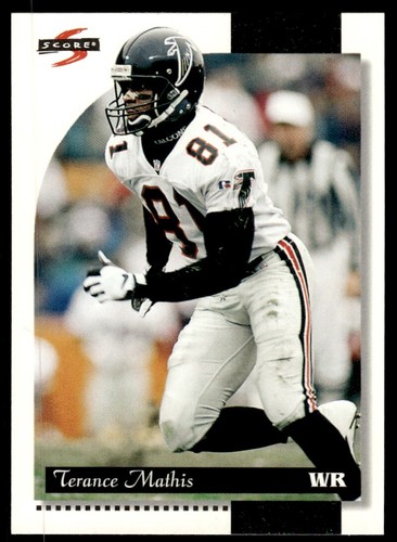 1996 Score Football Card Terance Mathis Atlanta Falcons #161 | eBay