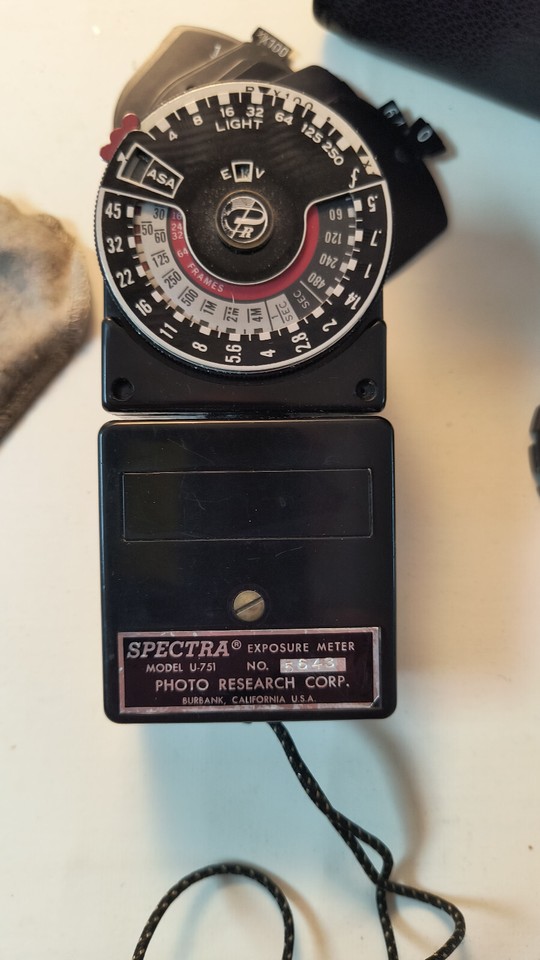 Spectra Prossional Exposure Meter, Model U-751 | eBay