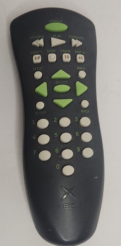Xbox Genuine Microsoft Original Xbox DVD Remote Control Transmitter No ...