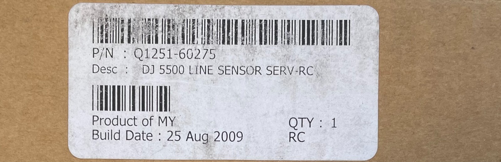 HP - Lines Sensor - Q1251-60275 5704327122616 | eBay