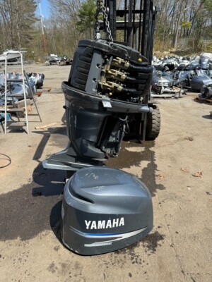 2004 Yamaha 225 hp F225 4-Stroke 25" Outboard Boat Motor V6 Mechanic ...