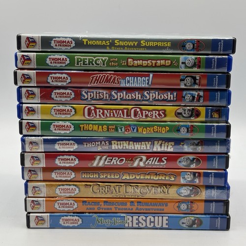 Thomas Friends Lot Of 12 DVDS Misty Island Rescue And More | eBay