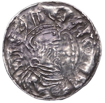 Saxon, Edward the Confessor, Pointed Helmet Type Penny Lewes Mint ...