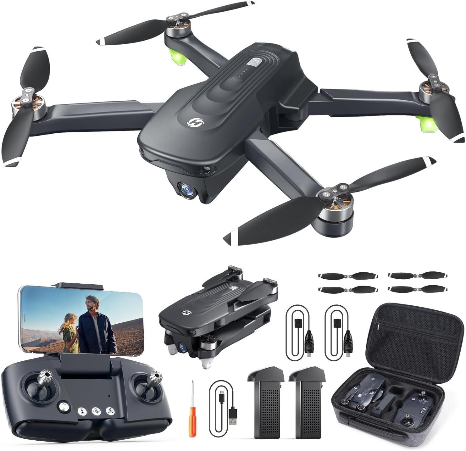 GPS Drone 4K Camera Adults HS175D RC Quadcopter Auto Return Follow Me | eBay