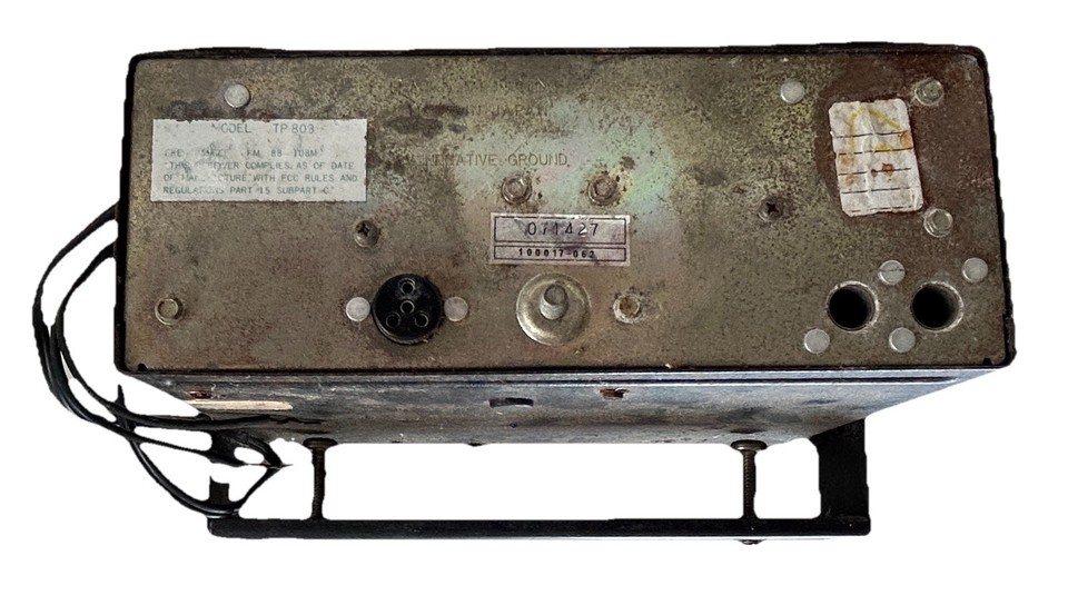 Vintage FM 8 Track Tape Player Car Radio TP-803 FM Multiplex Radio - Under Dash | eBay