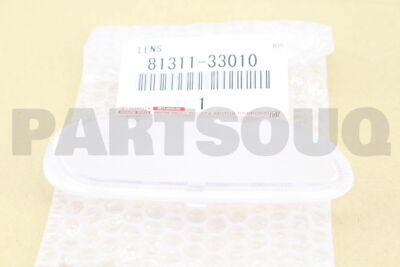 8131133010 Genuine Toyota LENS (FOR FRONT DOOR COURTESY LAMP, LH) 81311 ...