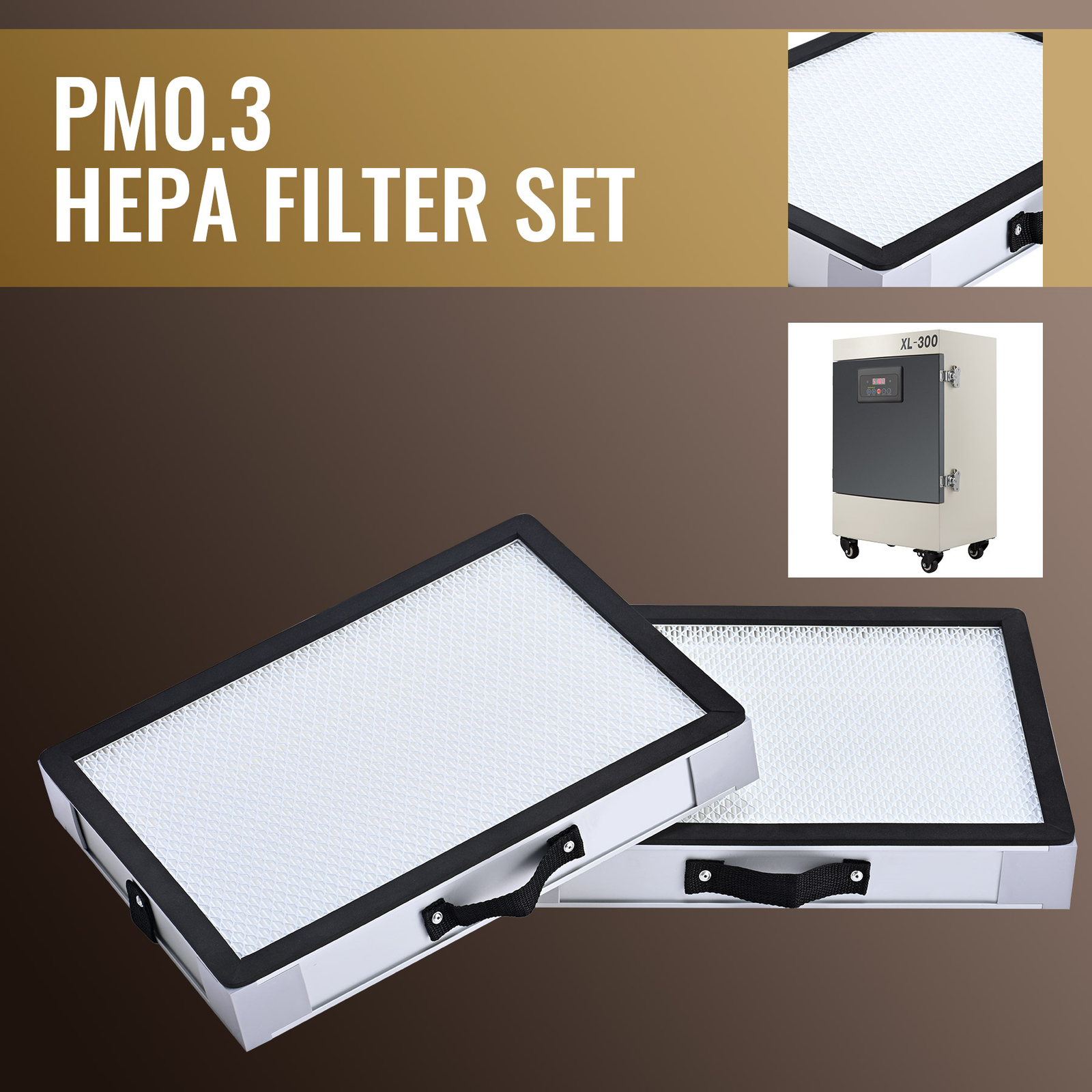 OMTech HEPA Filters for CO2 Laser Engraving & Cutting XL300 Fume ...