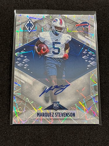 2021 Panini Phoenix Marquez Stevenson Rookie Auto Lazer Prizm 35/99 ...