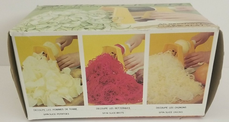 Vintage - Spin Slicer by Ronco (1976) Moulin Rotatif The Fancy Food ...
