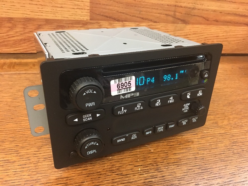 Brand New OEM 2004-2012 Chevy Colorado Silverado Cd Radio GMC Truck SUV ...