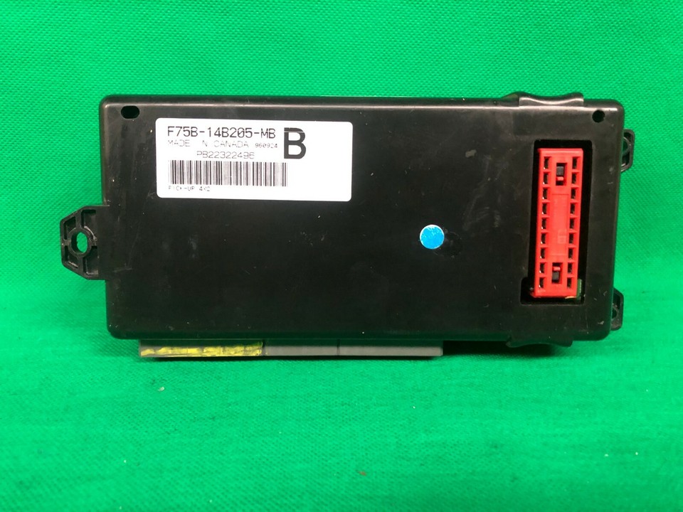 97 98 Ford F-150 Multifunction GEM Module BODY CONT BCM BCU F75B-14B205 ...