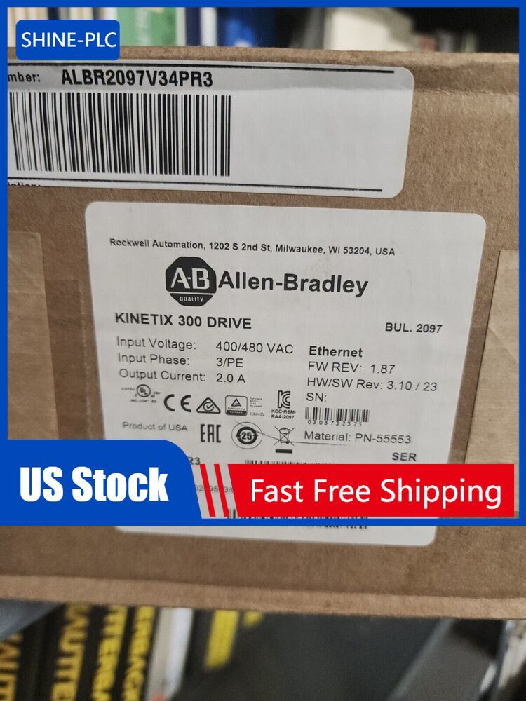 2097-V34PR3 AB Kinetix 300 Servo Drive 2097-V34PR3 Spot Goods NEW | eBay