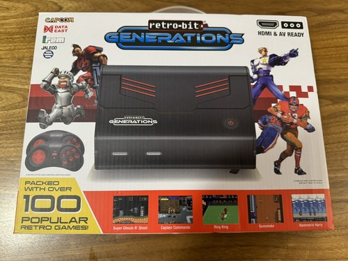 Retro-Bit Generations Plug & Play Retro Game Console (Built-in Retro ...