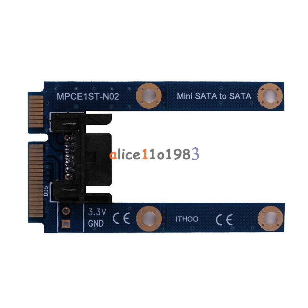 New mSATA Mini Extender to 7 Pin SATA HDD Convert Card Adapter | eBay