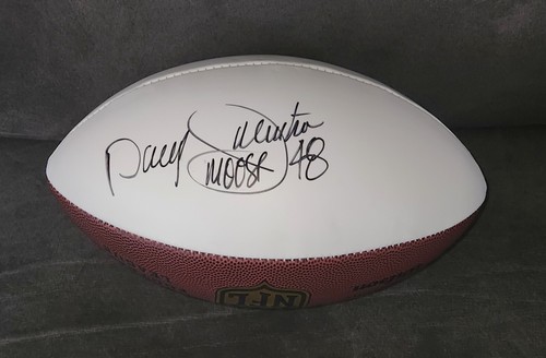 DARYL JOHNSTON 'DALLAS COWBOY' MOOSE S. PRO-BOWL FULLBACK SIGNED ...