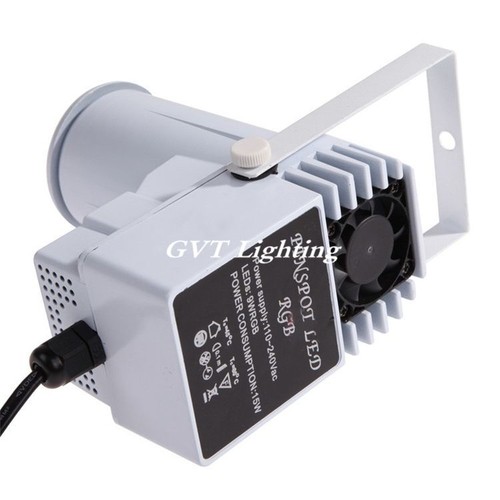 LED Beam Projector 10W RGB Color Vary DJ Stage Spot Effect Pinspot ...
