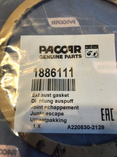 OEM Paccar 1886111 Exhaust Pipe Gasket 113.9mm for sale online | eBay