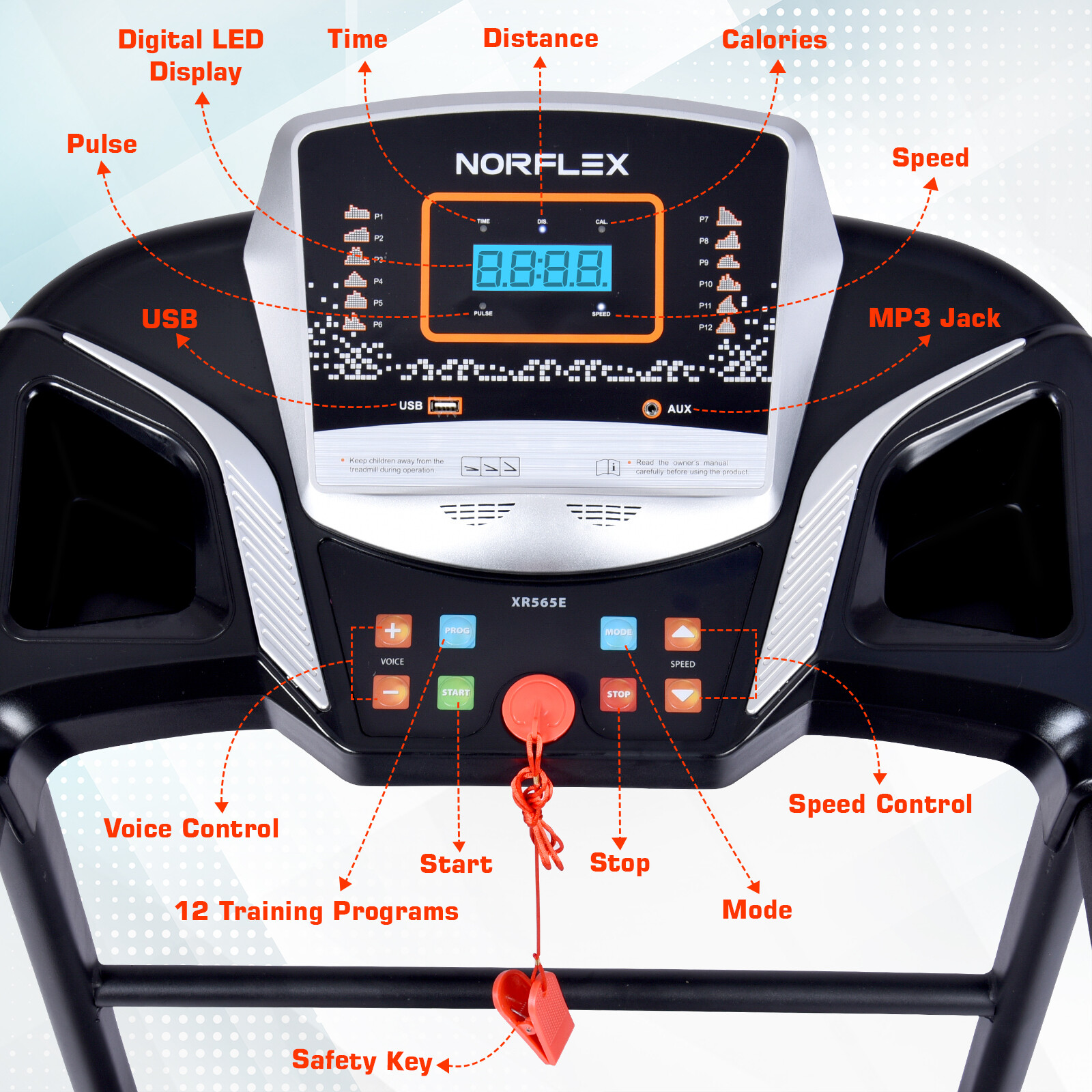 NORFLEX XR565E Electric Treadmill for sale online | eBay
