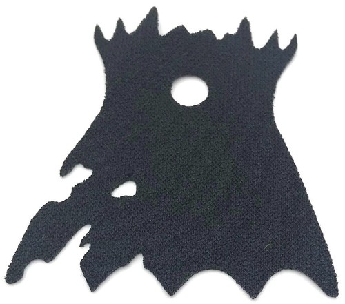 Lego New Black Minifigure Cape Cloth Tattered and Scalloped with Collar ...