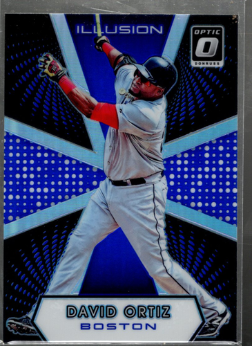 B3756- 2016 Donruss Optic Illusion Bleu #3 David Ortiz / 149 - Nm-Mt | eBay