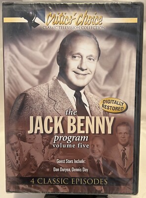 The Jack Benny Program Vol. 5 [DVD, 617742108392] 4 Classic Episodes ...