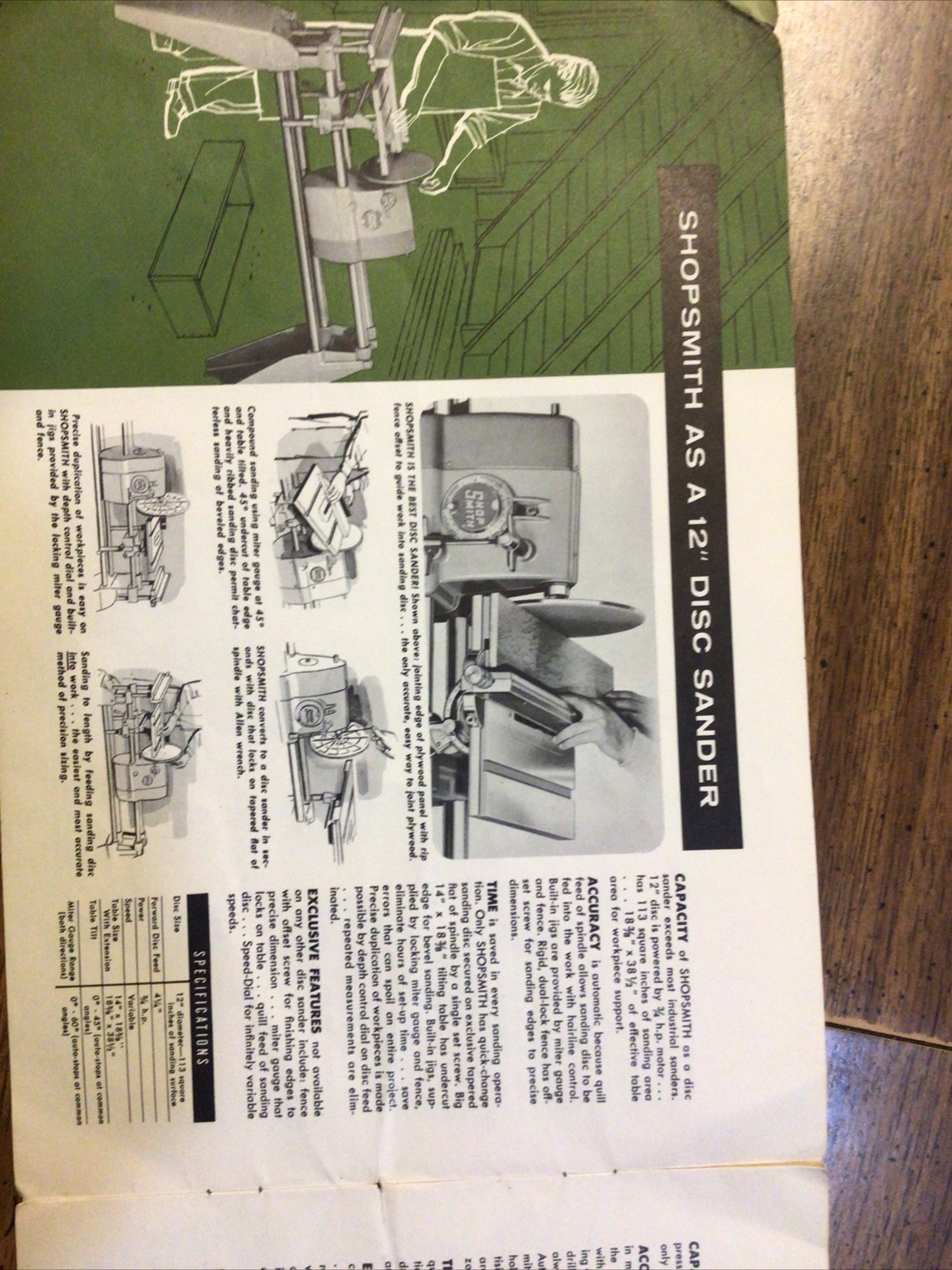 ShopSmith Mark V Multi-Tool Woodworking System + All Accessories And Manuals | eBay