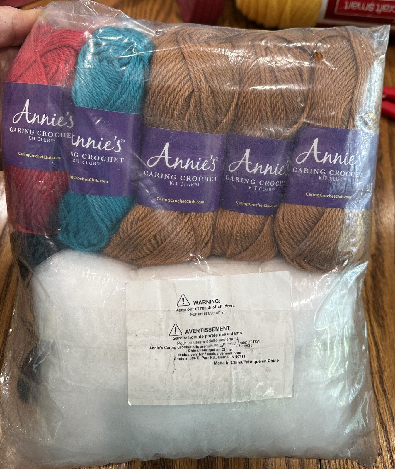 Annie’s Caring Crochet Kit Club • CKC45 • Cuddle Buddies Bears B24 for ...