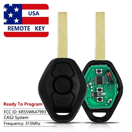 Keyless Car Remote Key for BMW CAS2 System 3/5 Series 315MHz with ID46 ...