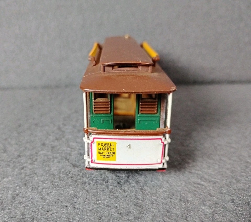 San Francisco Trolley Cable Car Railway #4 Powell & Mason Streets | eBay