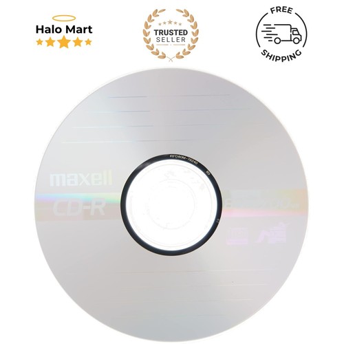 Durable Silver CD-R Recordable Disks – 50 Pack, 700MB, 80 Minutes ...