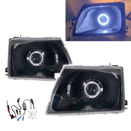 Fits TOYOTA Hilux N140/N150/N160/N170 01-05 Guide LED Halo HID ...
