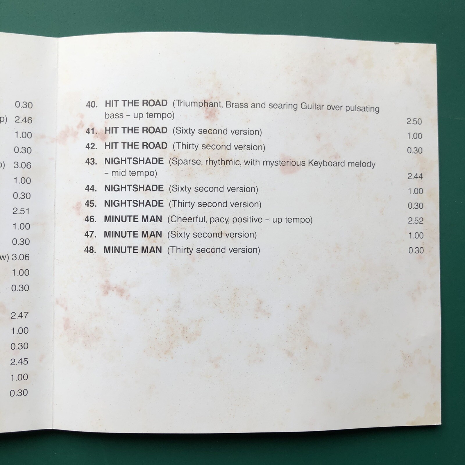 Paul Field READY TO GO DeWolfe Library Soundtrack Electro Synthpop CD ...