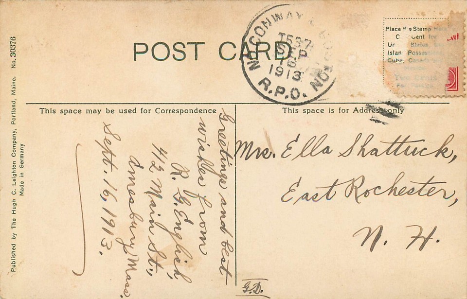 POINT SHORE, AMESBURY, MASSACHUSETTS, VINTAGE POSTCARD (S673) | eBay