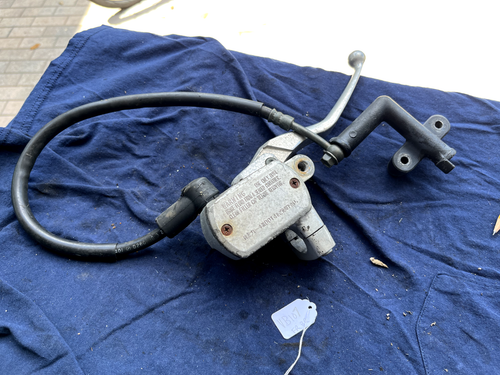 1999 - 2009 V STAR 1100 OEM FRONT BRAKE MASTER CYLINDER Hose Lever ...