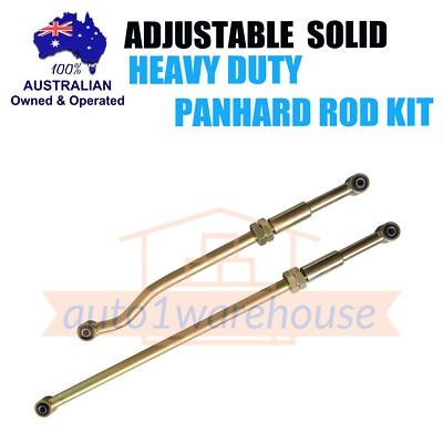 For Toyota Landcruiser 80 105 Series F+R Adjustable Panhard Rod Kit 2-6 ...