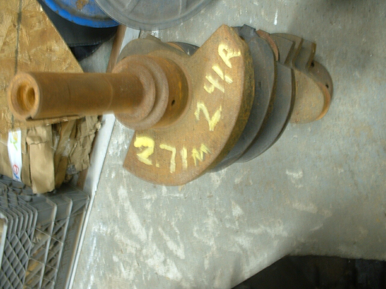 Ford 390 2U Engine Crank Shaft 2.71 Mains 2.41 Rods | eBay