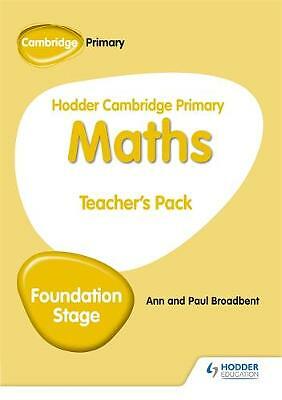 Hodder Cambridge Primary Maths Teacher's Pack Foundation Stage by Ann ...