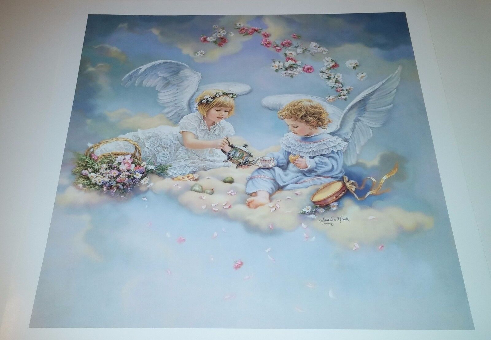 Sandra Kuck - HEAVENLY TEA 16x16 open edition poster OUT OF PRINT ...