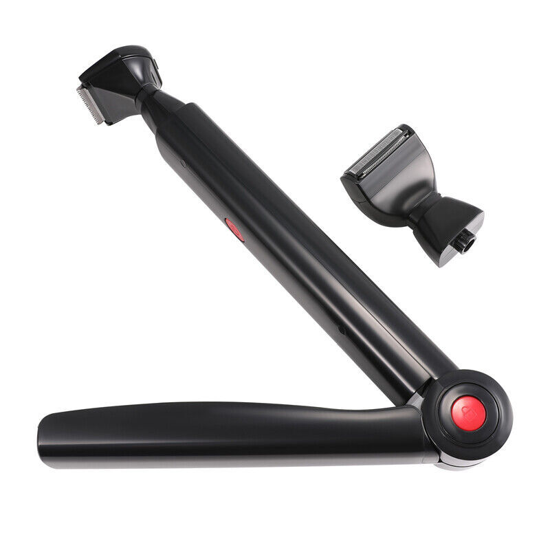 Electric/Manual Back Shaver For Men Long Handle Body Hair Removal Razor ...