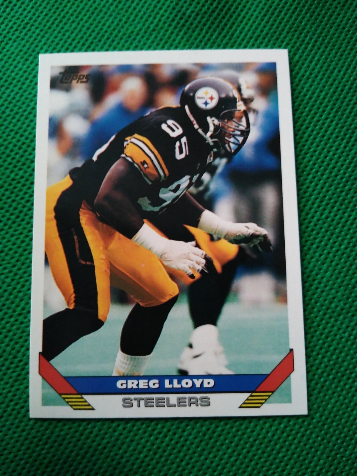 1993 Topps Football Card #582 - Greg Lloyd - Pittsburgh Steelers | eBay