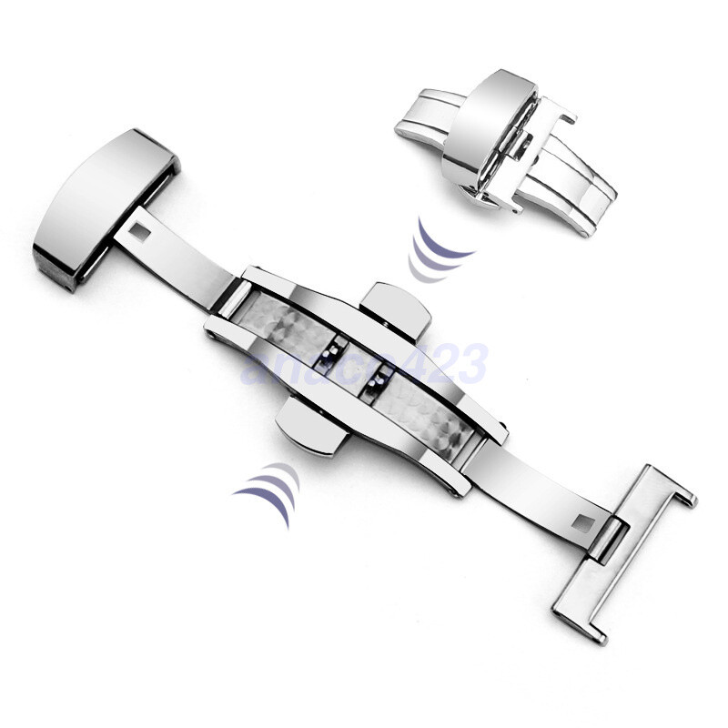 AU - Stainless Steel Push Button Butterfly Deployment Clasp for Watch ...