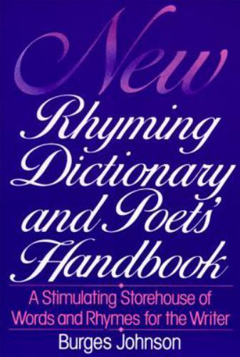 New Rhyming Dictionary and Poets' Handbook - 9780062720146, paperback ...