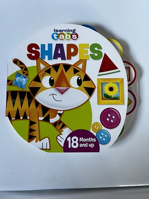Shapes (Learning Tabs) - Board book New For Toddlers Or Children, Great ...