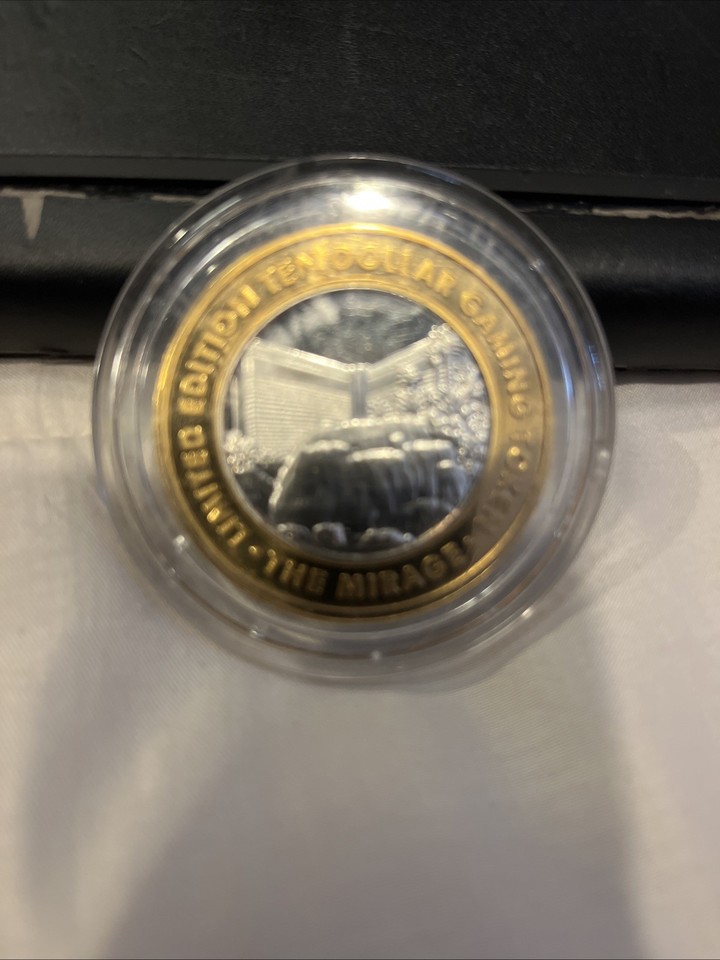 MIRAGE LAS VEGAS - DANNY GANS MANY VOICES - $10 GAMING TOKEN - .999 ...