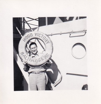 Original WWII Photo NAMED 8th ARMY CAPTAIN HOOD VICTORY TROOPSHIP to ...