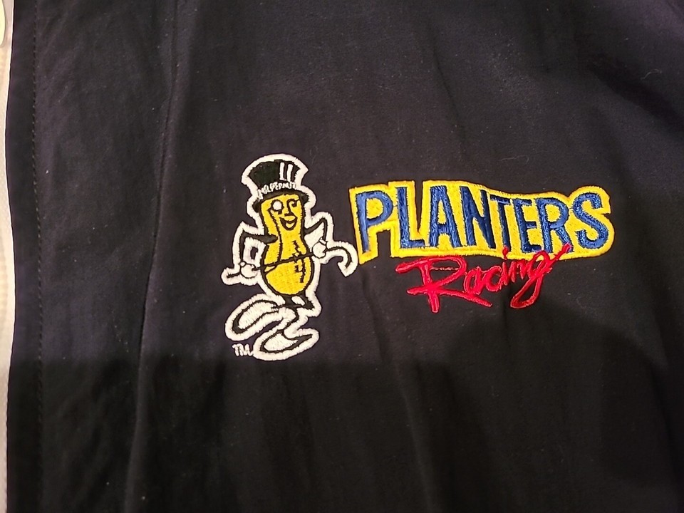 Planters Mr. Peanut Racing Jacket XL Rare | eBay