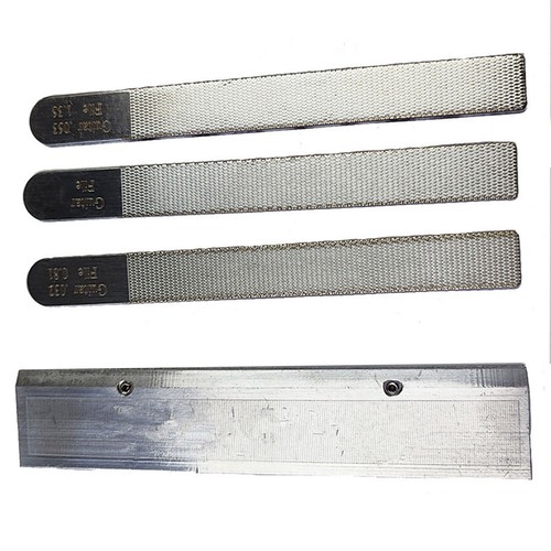 4PCS Steel Guitar Nut Files Fret Crowning Slot Filing Luthier Repair ...
