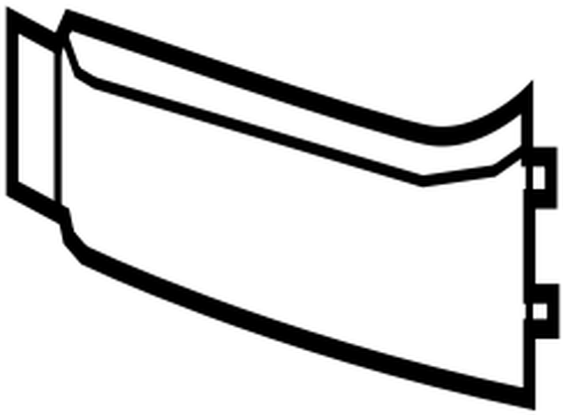 53931-0C901 Toyota Panel, front end, rh 539310C901, New Genuine OEM ...