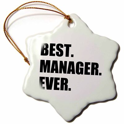 3dRose Best Manager Ever - worlds greatest managerial worker - fun job ...